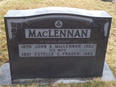 John Kenneth Maclennan 1896 1982 Find A Grave Memorial