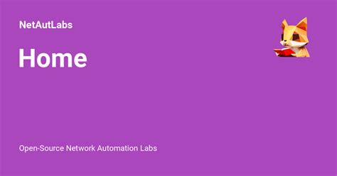 NetAutLabs