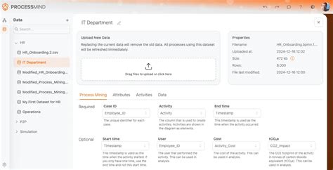 Configuring Your Dataset