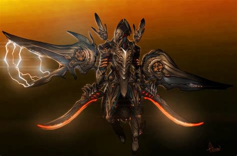 Warframe Volt Fan Art