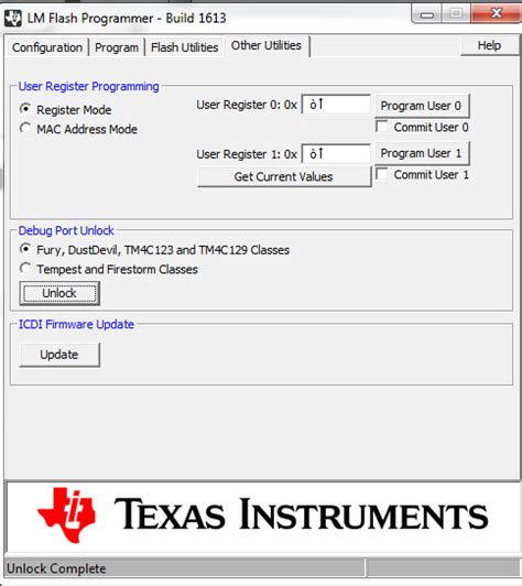 EK TM C EXL Debugger Issue Arm Based Microcontrollers Forum Arm Based Microcontrollers