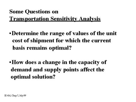 Simplex Transportation Skip 1 Find Entering Variable Define