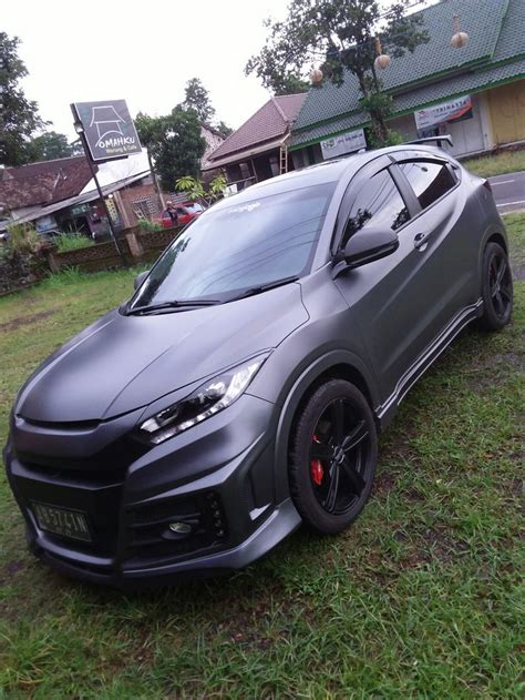Honda Hr V Prestige Noblesse Bodykit Oracal Matte Charcoal Metallic