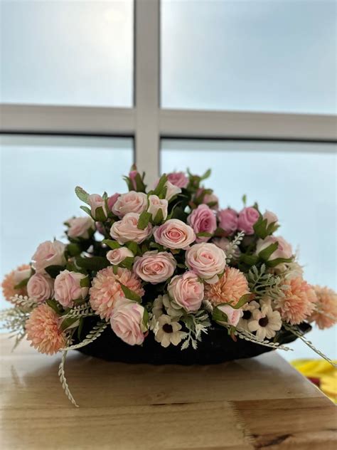 Artificial Flowers With Pot Kemasraya Furniture And Home Living Home