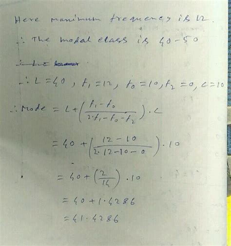 Classes Frequency 1