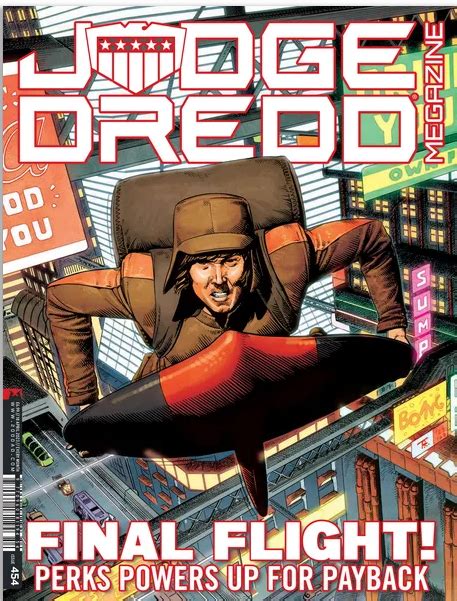 Judge Dredd Megazine Vol 1 454 Albion British Comics Database Wiki