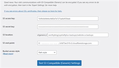 How To Setup Cloudflare R2 For Wordpress Backups Using Updraftplus