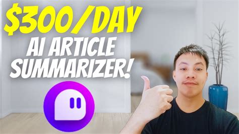How To Make Money Using Ai Summarizer Youtube