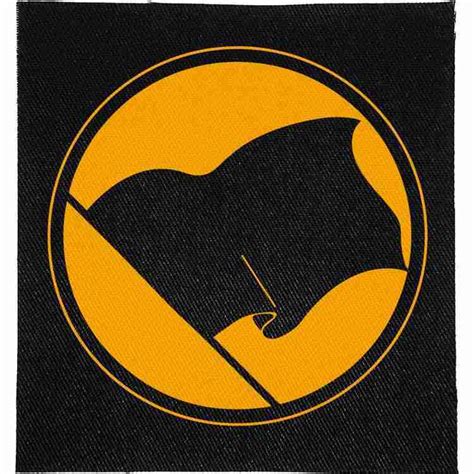 Anarchist Black Flag Patch By Chaos Creations