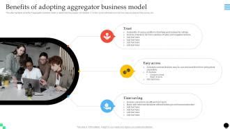 Benefits Of Adopting Aggregator Business Model PPT Example