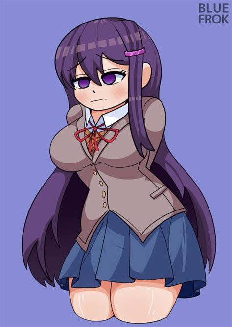 Yuri Art By Bluefrok R DDLC