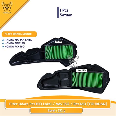 Jual Filter Udara Pcx 150 Lokal Adv 150 Pcx 160 YOURDAN Indonesia