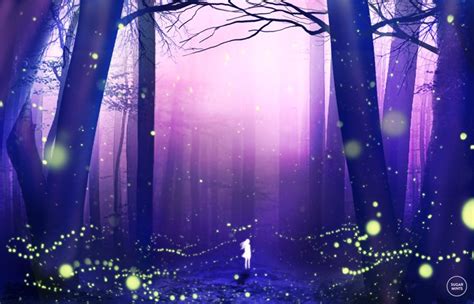 Dance Of The Fireflies By Sugarmints On Deviantart Anime Scenery