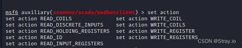 工控安全 使用metasploit攻击modbus设备 metasploit modbus csdn博客