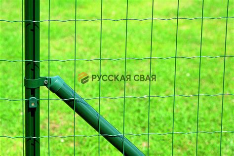 Заборы из сварной сетки разновидности фурнитура этапы монтажа и ...