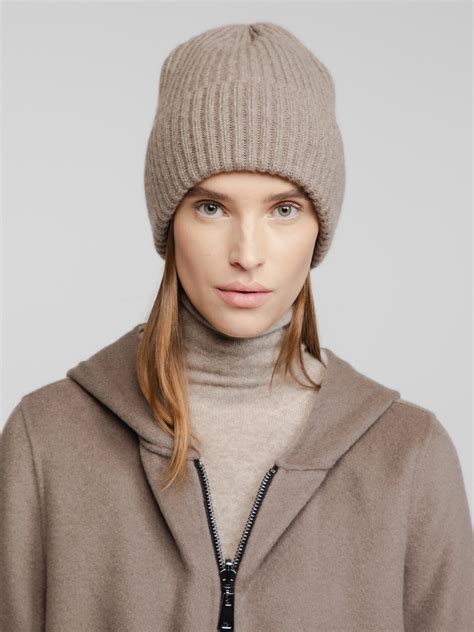 Mütze aus Cashmere von CASHIMAR 20627 DK TOAST online shoppen DANIELS