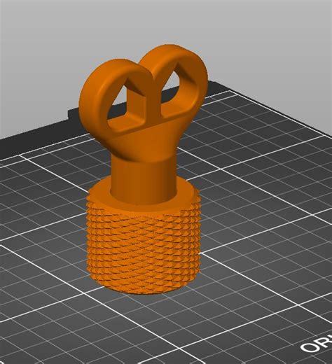 Big Key Fidget Toy Slide And Spin Medium Knurl By Panzerdesign Download