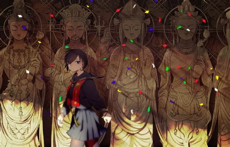 Akka Absurdres Highres Girl Bead Bracelet Beads Black Hair Black Pantyhose Black