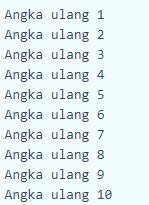 Pengertian Looping Struktur Dan Contoh Dalam Pemrograman PHP