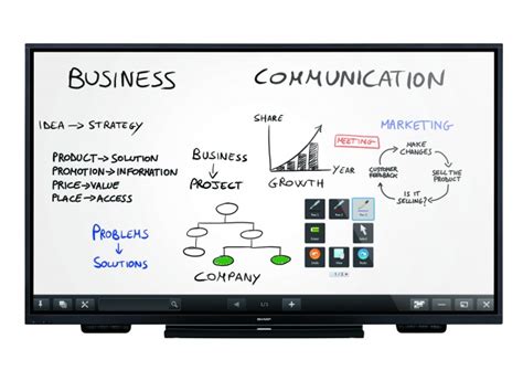 Sharp Launches 4k Big Pad Inglass™ Display At Ise 2019