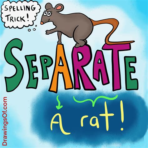 Is The Spelling Separate Or Seperate Tricks To Learn Drawings Of