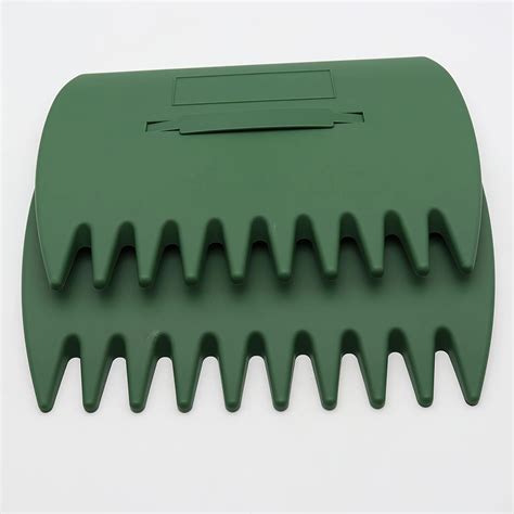 Kruem 2 Piece Large Garden And Yard Leaf Scoops Durable Ergonomic Palm