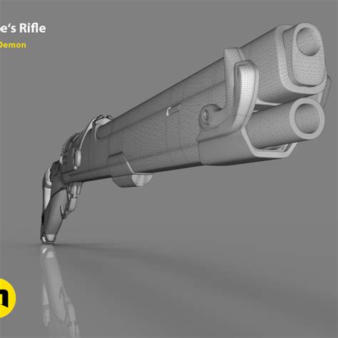Stl File Ashes Rifle From Overwatch・3d Printer Design To Download・cults