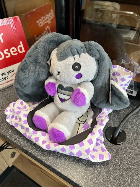 Plushie Dreadfuls Ace Rabbit Plush Stuffed Animal Mysterious