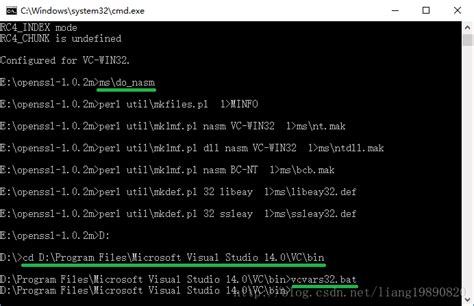 Windows 下编译 Opensslopenssl Windows编译 Csdn博客