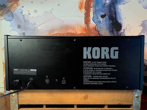 MATRIXSYNTH Korg MS 20 Mini Semi Modular Analog Synthesizer SN 030082