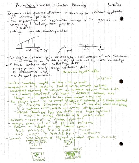 Probability And Statistics 1 ENGR 315 Studocu