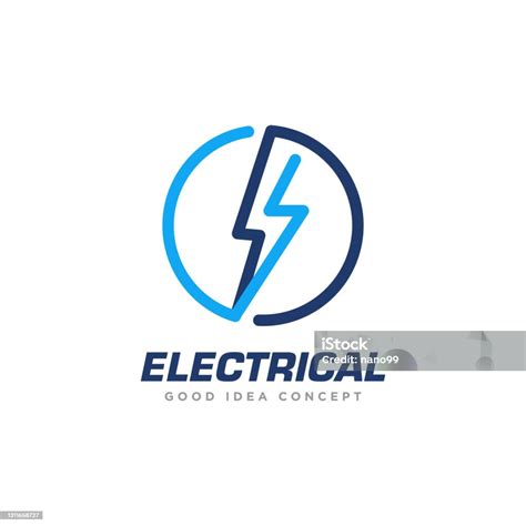 Vektor Desain Logo Listrik Ilustrasi Stok Unduh Gambar Sekarang