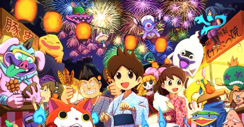 妖怪ウォッチ 夏祭りで妖怪ウォッチ！ 間宮みゃんまーのイラスト Pixiv