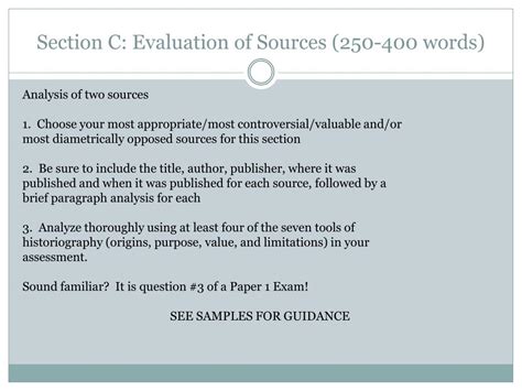 Ppt Ib History Internal Assessment Powerpoint Presentation Free Download Id 3184207