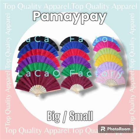 Tqas Pamaypay Assorted Color Bigandsmall Lazada Ph