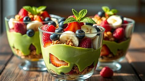 Summer Dessert Parfaits For Brunch Events