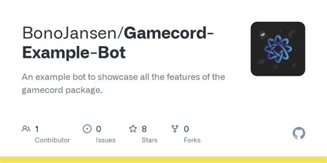 GitHub BonoJansen Gamecord Example An Example To Showcase