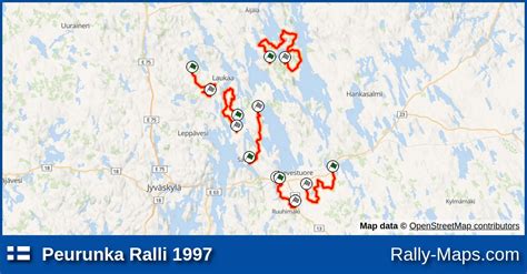 Maps Peurunka Ralli 1997 Ralli Sm Rally