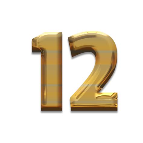 Number 12 Pngs For Free Download