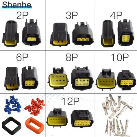 1set 2p 3p 4p 6p 8p 10p 12p male female electrical waterproof