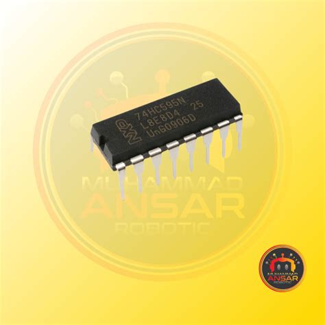 74HC595 8 Bit Serial To Parallel Shift Register IC MA Robotic
