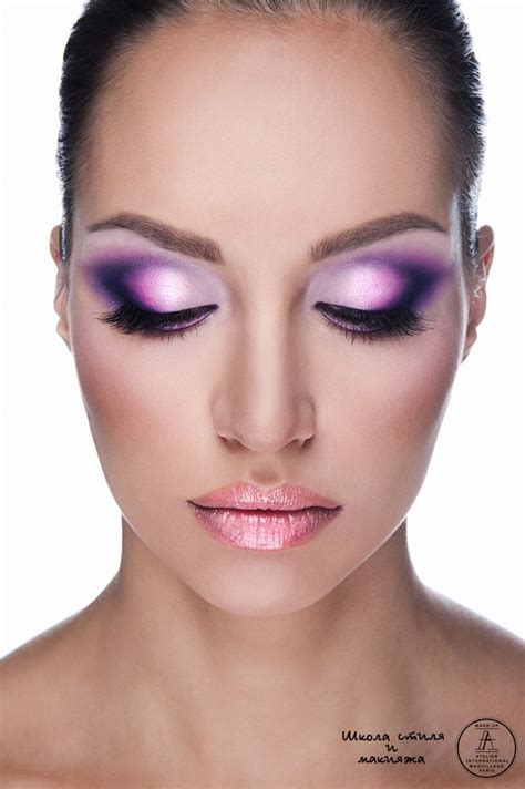 Макияж в фиолетовых тонах Halloween Face Makeup Makeup Face Makeup