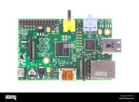 Raspberry Pi Model B Rev Stock Photo Alamy