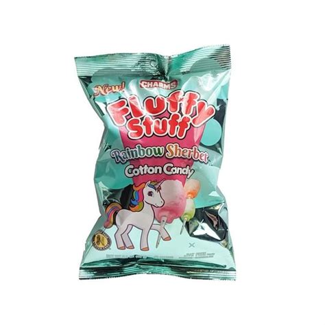 Fluffy Stuff Rainbow Sherbet Cotton Candy Bulk Candy Store