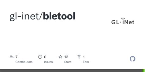 Github Gl Inet Bletool