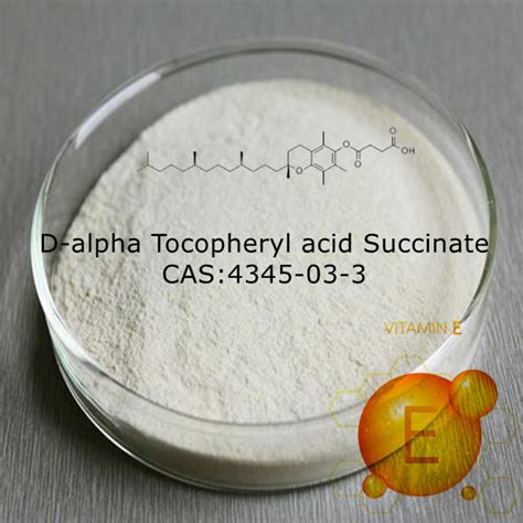 D Alpha Tocopheryl Succinate Tocopherol Cas No 4345 03 3 Vitamin E