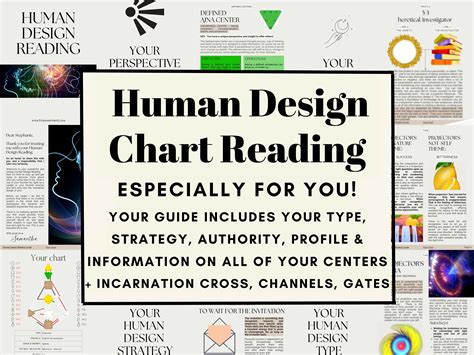 Human Design Chart Reading Book Your Energetic Blueprint Soul