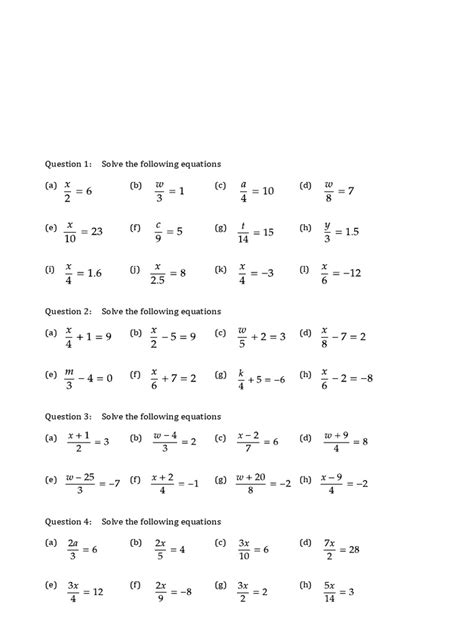 Solving Simple Fractional Equations Pdf