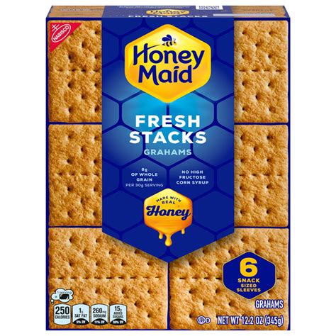 Save On Nabisco Honey Maid Honey Graham Crackers Fresh Stacks 6 Ct