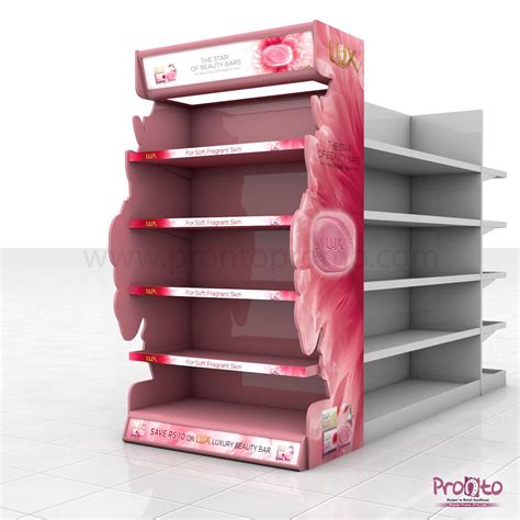 Lux Soap Display Podium Gondolas Hanging Display Design Concept Pop